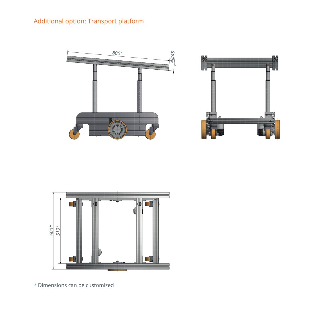 Ket-Rob - Drive platform for AGV/AGC / Ketterer Drives Ket-Rob - Drive platform for AGV/AGC / Ketterer Drives